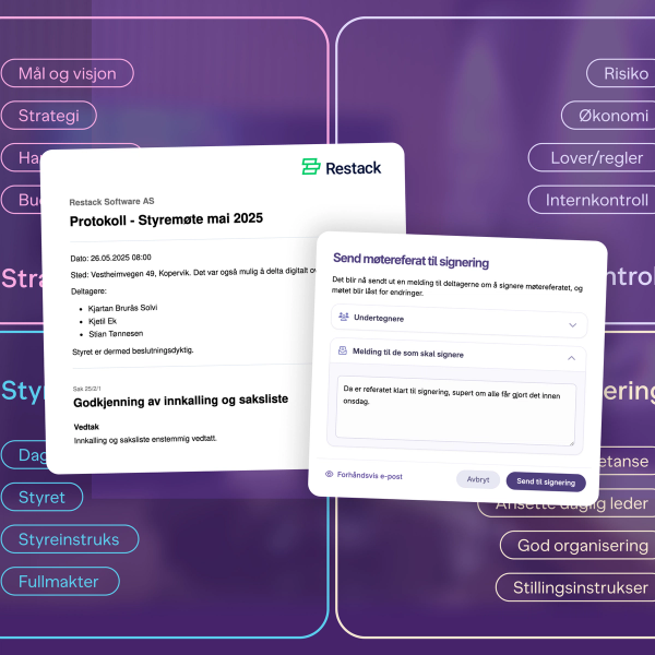 Bård - den sikre og brukervennlige styreportalen
